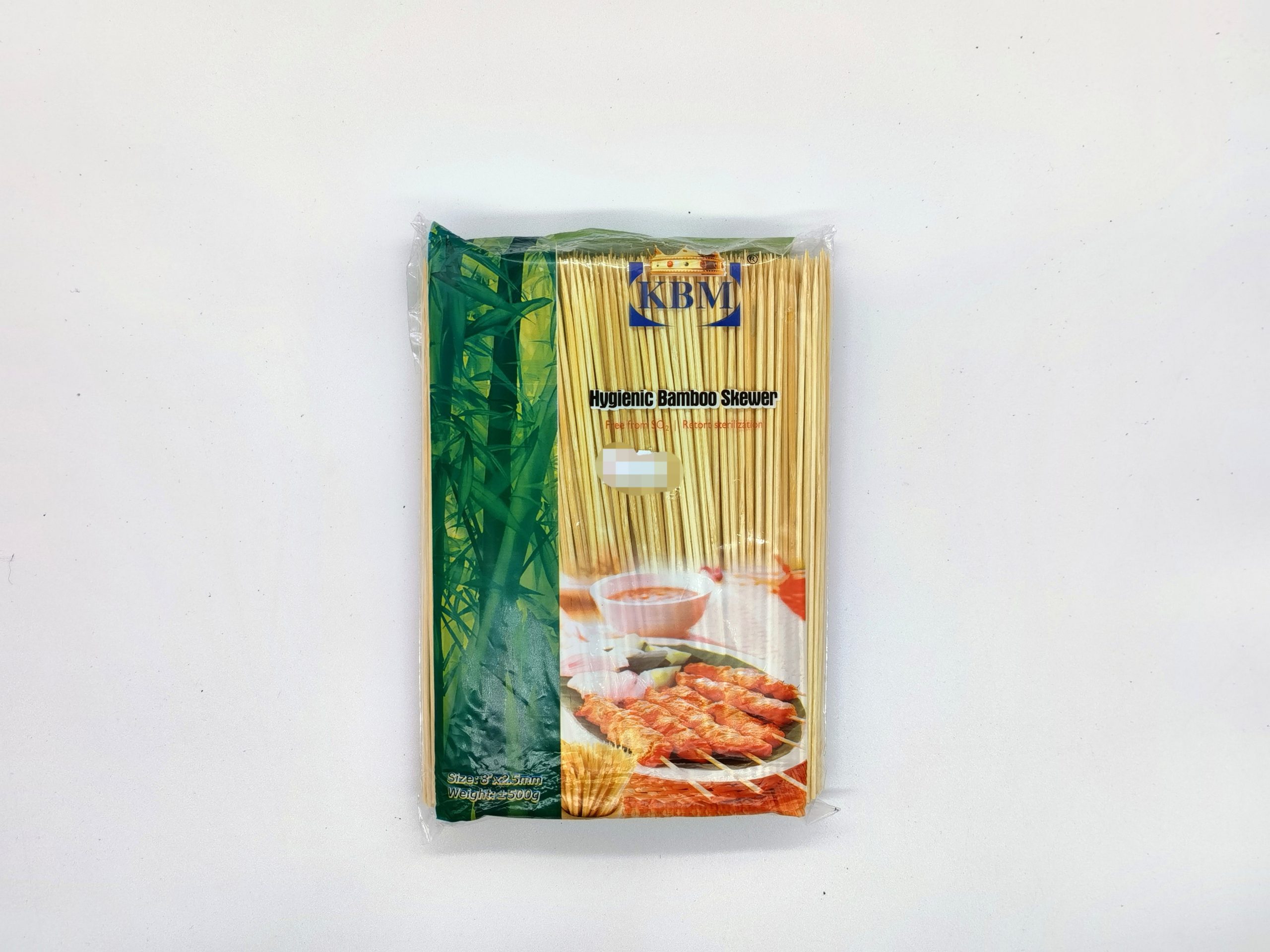 Hygienic Bamboo Skewer Lidi Satay ???? size:8″x2.5mm 500g | Pasar Kaki ...